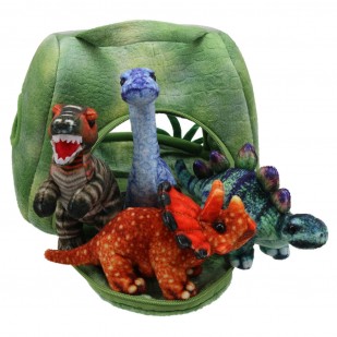 Bring imagination to life with our Dinosaur House Hide-Aways Puppets ...